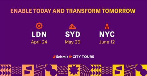 Seismic Is Coming To London Are You Ready 🇬🇧 Sales Marketing And
