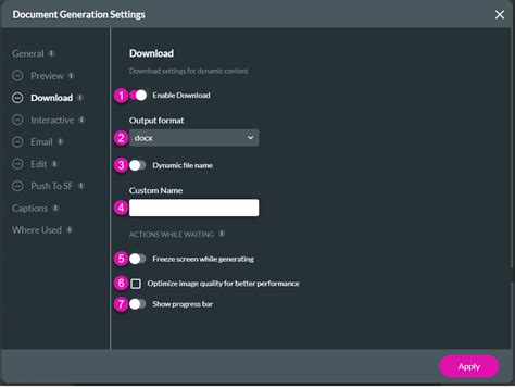 Salesforce Document Generation Word Templates Titan Web