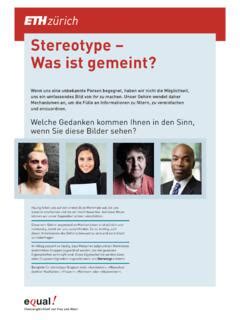 Stereotype Was Ist Gemeint ETH Z Stereotype Was Ist Gemeint Eth
