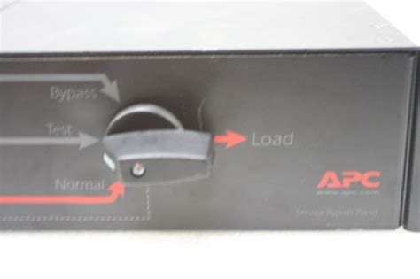 Apc Sbp6krmi2u Service Bypass Panel Bypass Switch 32a 7680 Watts Va Auschoice