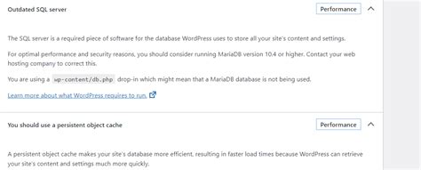 Wordpress Outdated Sql Server Rwordpress