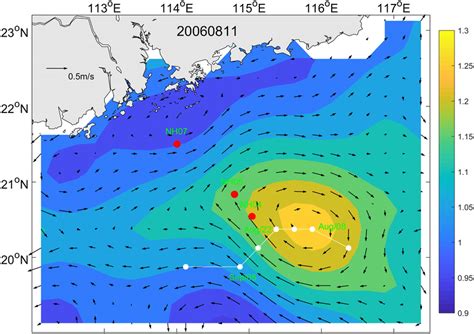 Absolute Dynamic Topography M And Absolute Geostrophic Velocities