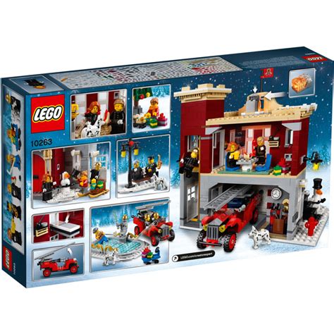 Lego Winter Village Fire Station Set 10263 Brick Owl