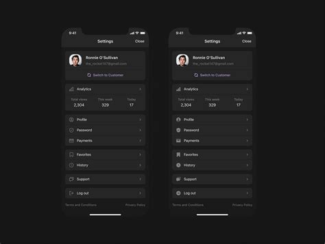 Ios Settings Screen By Peter Grochowski On Dribbble