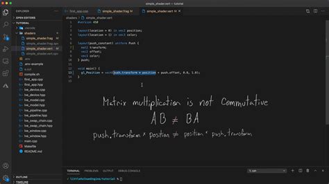 2d Transformations Vulkan Game Engine Tutorial 10 정리 일편단씸의 블로그