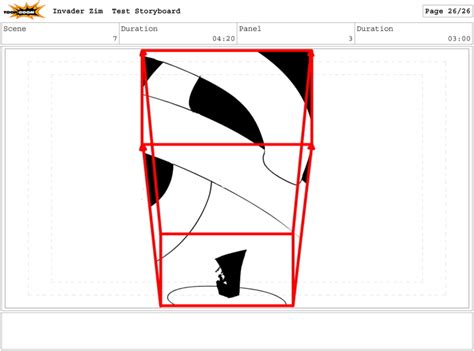 Invader Zim Storyboards By Gary Chadwick At
