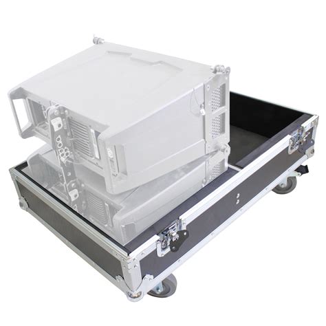 prox x rcf hdl6alax4w quad case for rcf hdl 6 a line array