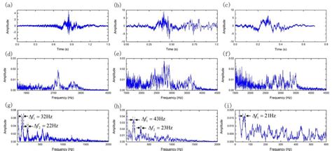 Doppler Distortion Signal Collected By Dynamic Experiment A
