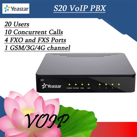 Yeastar S20 Voip Pbx For Small Business Base Unit Only Vat Inc Price Lazada Ph