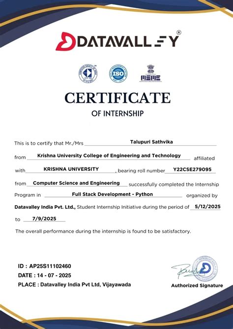 Internship Fullstackdevelopment Python Learningjourney Datavalley