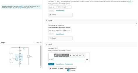 Solved Calculate Ibic And Ie Note In The Double