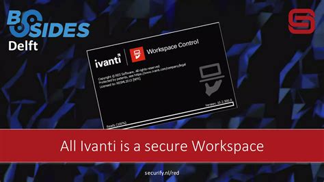 All Ivanti Is A Secure Workspace Bsides Delft 2018 Pdf