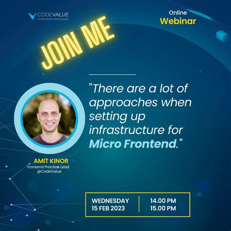 Codevalue On Linkedin Frontend Microfrontends Development