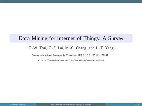 Cloud Computing And Networking Course Paper Presentation Data Minin
