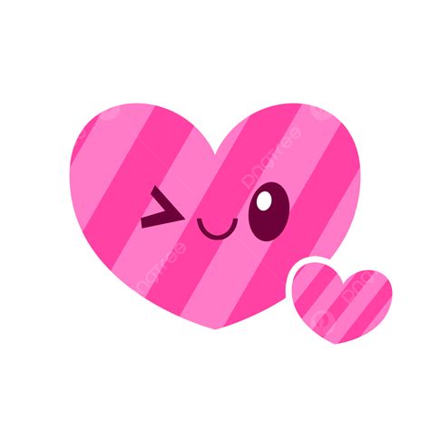 귀여운 하트 일러스트 장식 사랑 하트 모양 아름다운 Png 일러스트 및 Psd 이미지 무료 다운로드 Pngtree