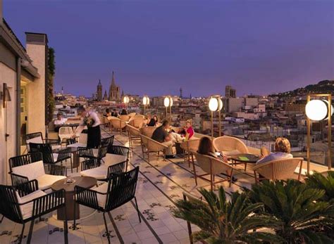 Atik Terrace At H10 Cubik Rooftop Bar In Barcelona The Rooftop Guide