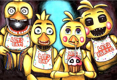 Every Chica Has A Dark Side By Larawegenaerarts On Deviantart