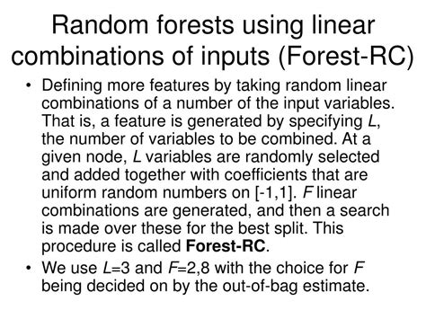 Ppt Random Forests Powerpoint Presentation Free Download Id203013