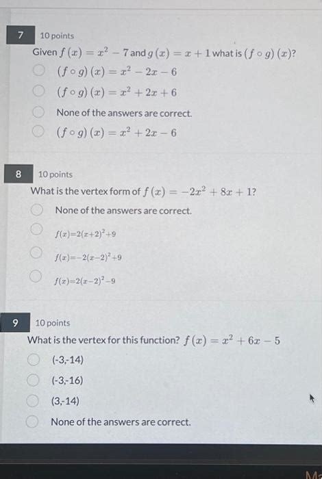 Solved 10 Points Is The Following Function Symmetric With