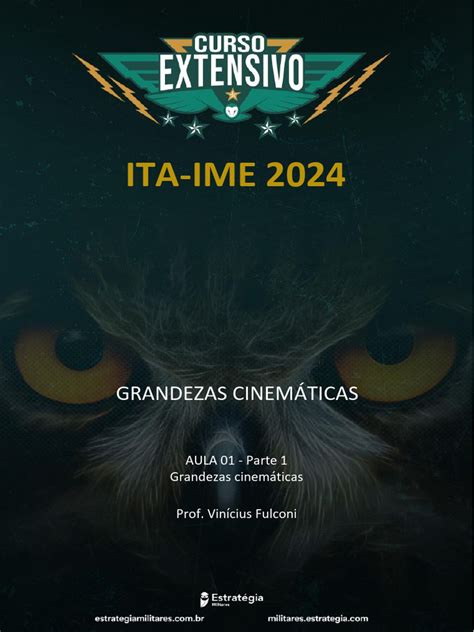 Aula 01 Parte 1 Ita Ime 2024 Pdf