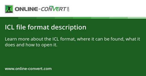 ICL File Format Description