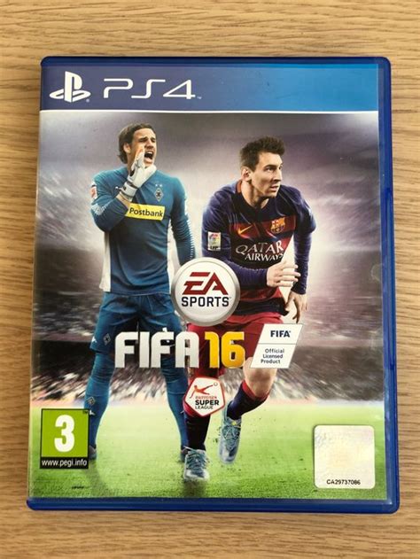 Playstation 4 PS4 Game FIFA 16 EA Sports Fussball Spiel | Kaufen auf ...