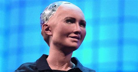 Sophia The Robot Tells Crowded Room That It Doesnt Have Sex