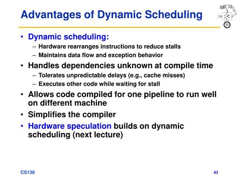 PPT CS136 Advanced Architecture PowerPoint Presentation Free