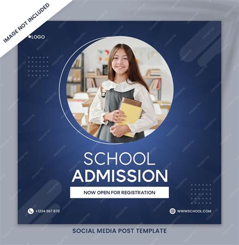 프리미엄 Psd 어린이 학교 입학 등록이 시작되었습니다 지금 등록하십시오 템플릿 디자인 Instagram 프리미엄 Psd 파일