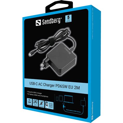 Sandberg USB C AC Charger PD W EU M Sandberg A S