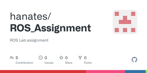 github hanates ros assignment ros lab assignment