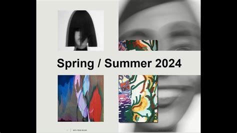Fashion Trendbooks Spring Summer A Video Presentation Youtube