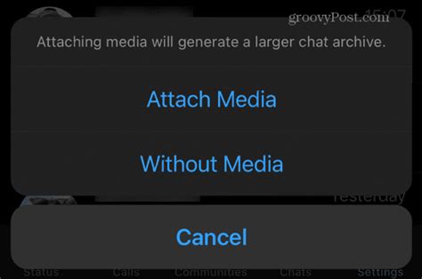 How To Export Chat History On Whatsapp