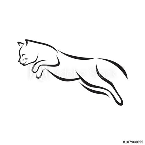 Cat Jumping Drawing At PaintingValley Com Explore Collection Of Cat Jumping Drawing