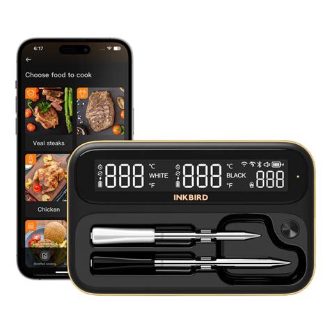 Inkbird Wifi Bluetooth Wireless Bbq Thermometer Int 12 Bw — Inkbird