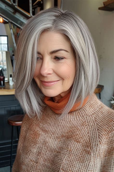 Cute Gray Bob Hairstyles You Need To Try In Grey Bob Hairstyles Bob Hairstyles