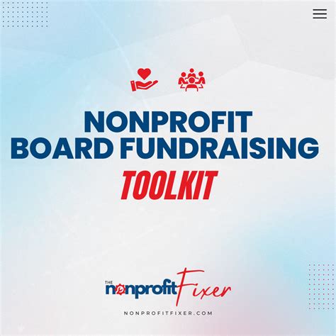 Nonprofit Board Fundraising Toolkit The Nonprofit Fixer