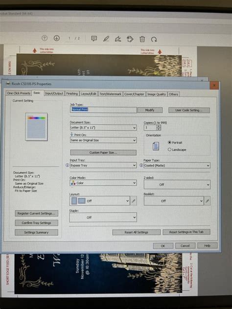 Ricoh Settings Rstaples