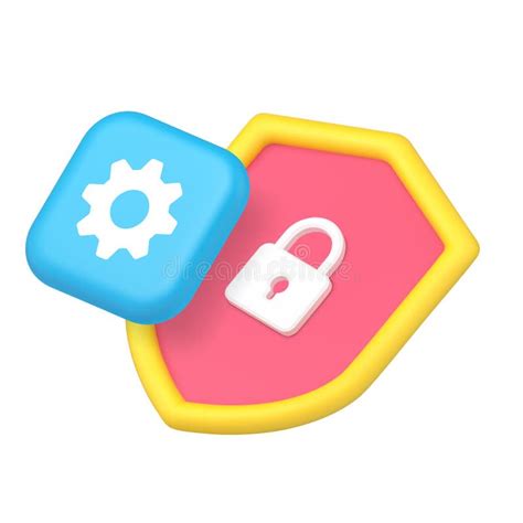 Privacy Security Safety Settings Option Identification Configuration 3d