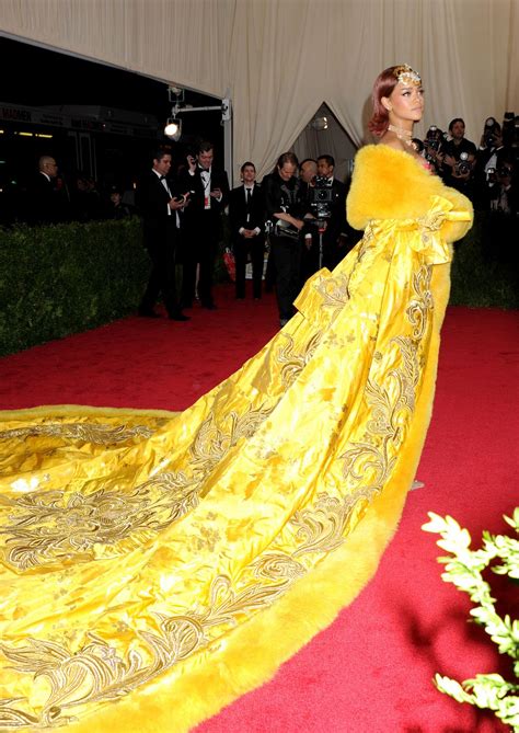 Rihanna At China Through The Looking Glass Costume Institute Benefit