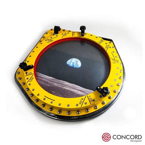 Apollo Command Module Hatch Window Inner Structure Frame Concord