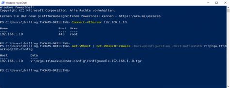 ESXi Konfiguration Sichern VMware Virtualization And Cloud