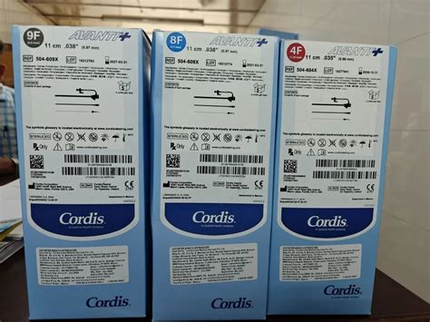 Cordis Avanti Introducer Sheath 4 Fr At ₹ 750 Piece In Mumbai Id 2854315943148