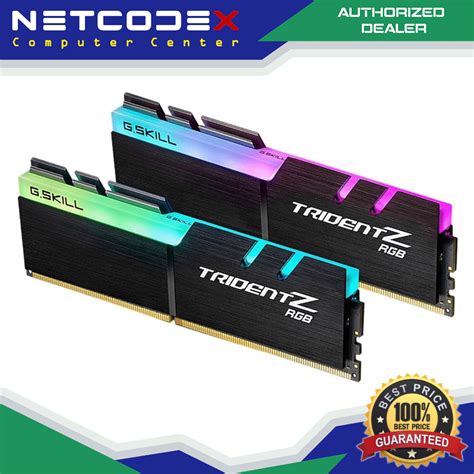 Netcodex Ph G Skill Trident Z Rgb Series 16gb 3600mhz Cl18 2 X 8gb 288 Pin Sdram Pc4 28800