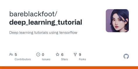 Github Bareblackfoot Deep Learning Tutorial Deep Learning Tutorials Using Tensorflow