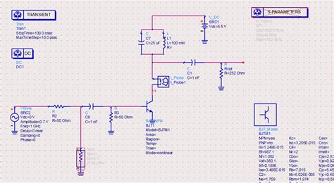 Rf Design A Tank Circuit For Class C Power Amplifier Using Ads