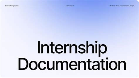 Internship Documentation Achint Jassal