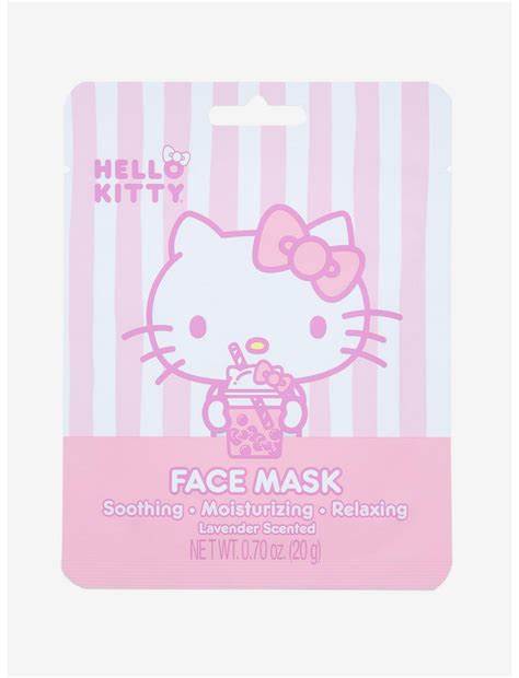 Hello Kitty Lavender Sheet Face Mask Hot Topic Hello Kitty Hello