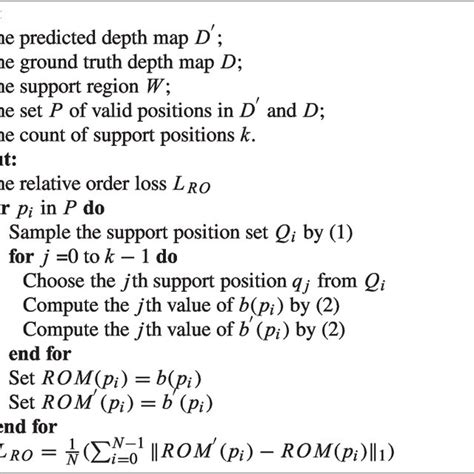 the original relative order loss computation process download
