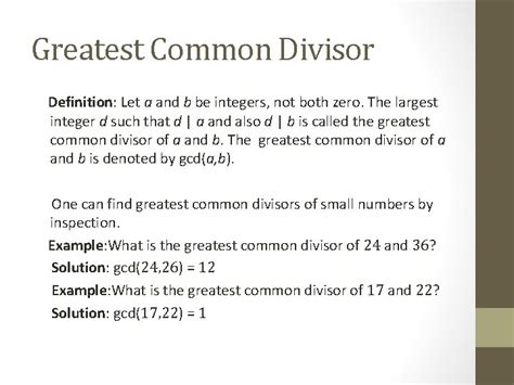 Divisibility And Modular Arithmetic Section 4 1 Division